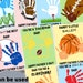 Sports Themed Father's Day/dad Birthday Handprint Craft/gift for ...