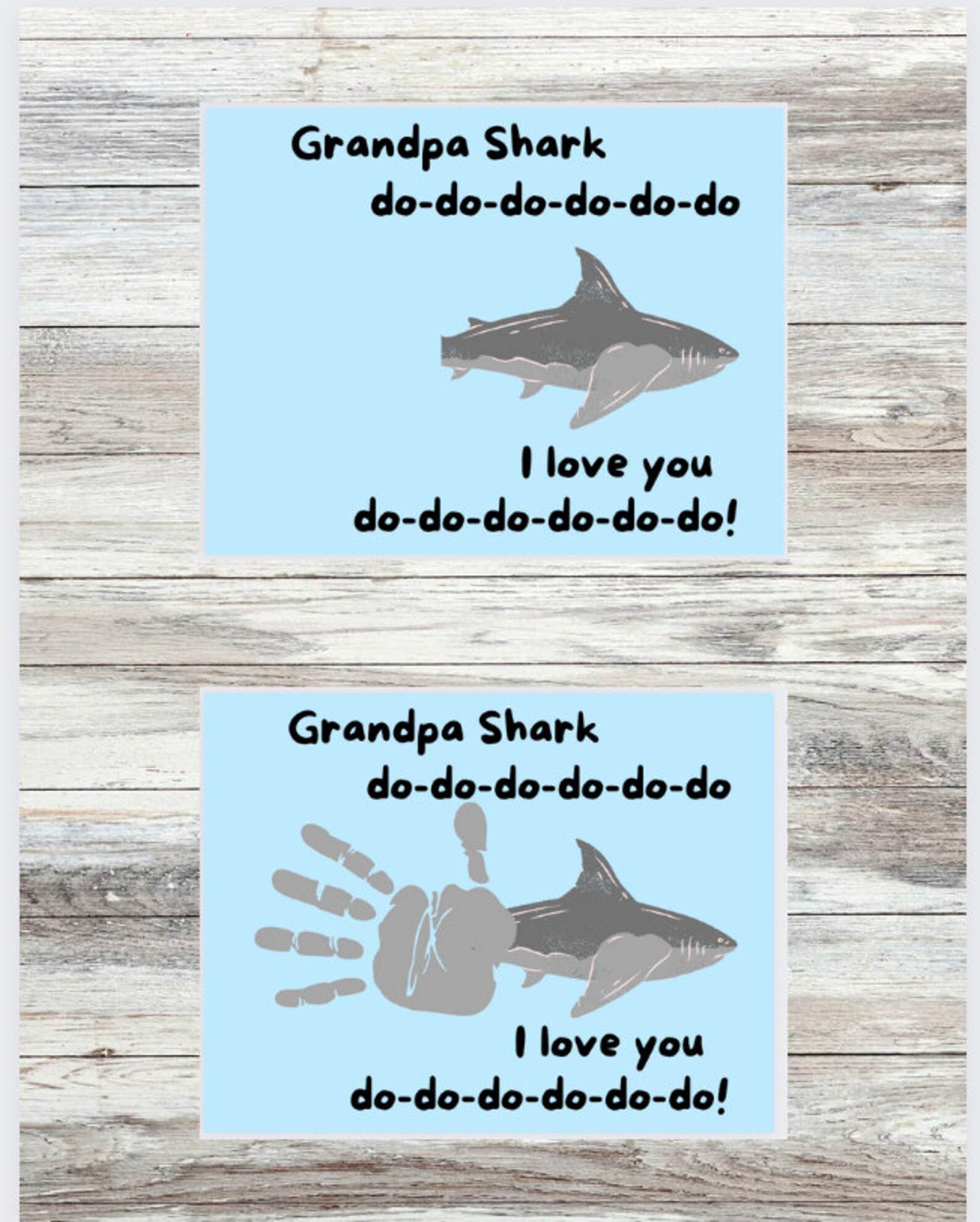 Father's Day/dad Birthday Handprint Craft/gift for Grandpa/kid's Craft ...