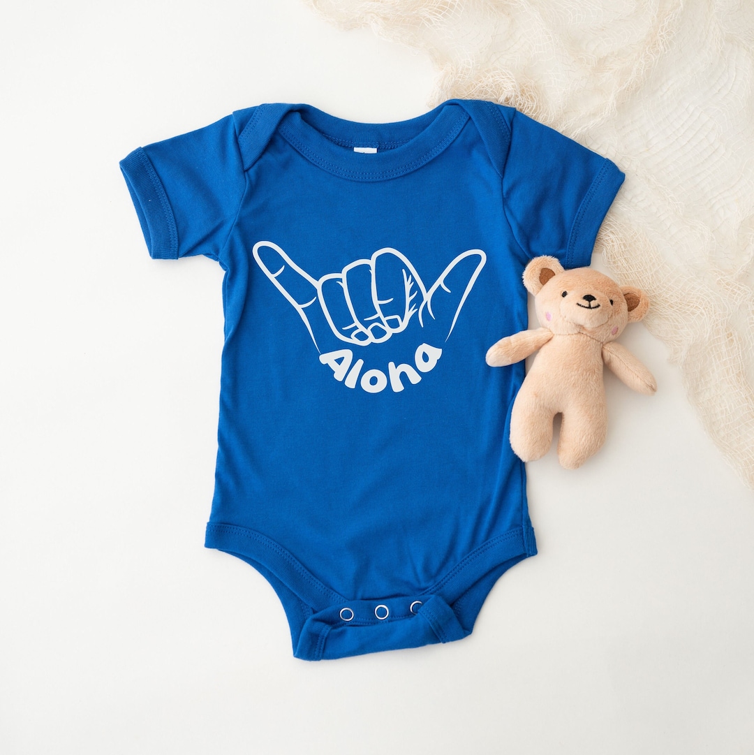 Hang Loose Aloha Infant Bodysuit, Unisex, Boys, Girls, Hawaii Shaka One ...