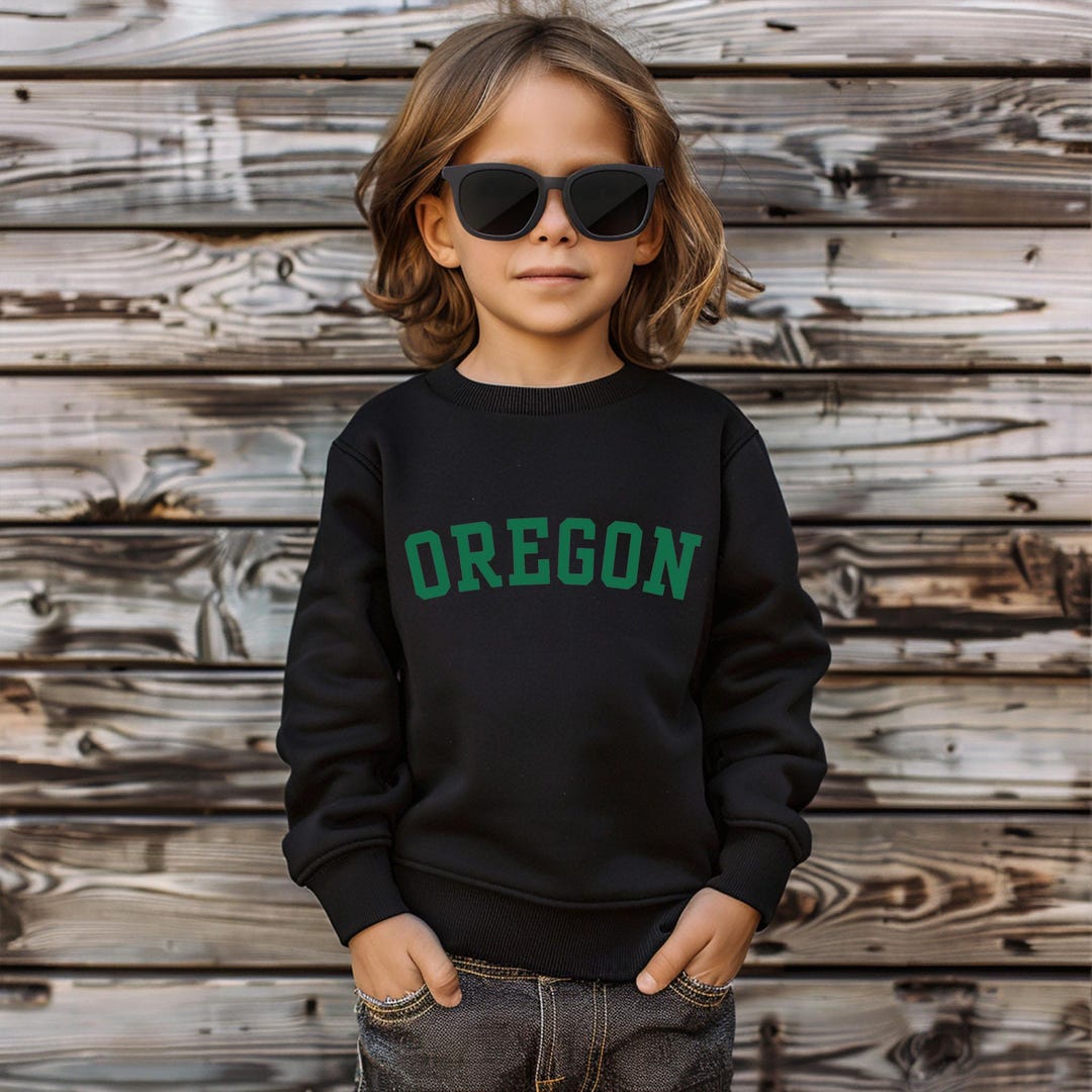 Oregon Infant/toddler Sweatshirt - Etsy