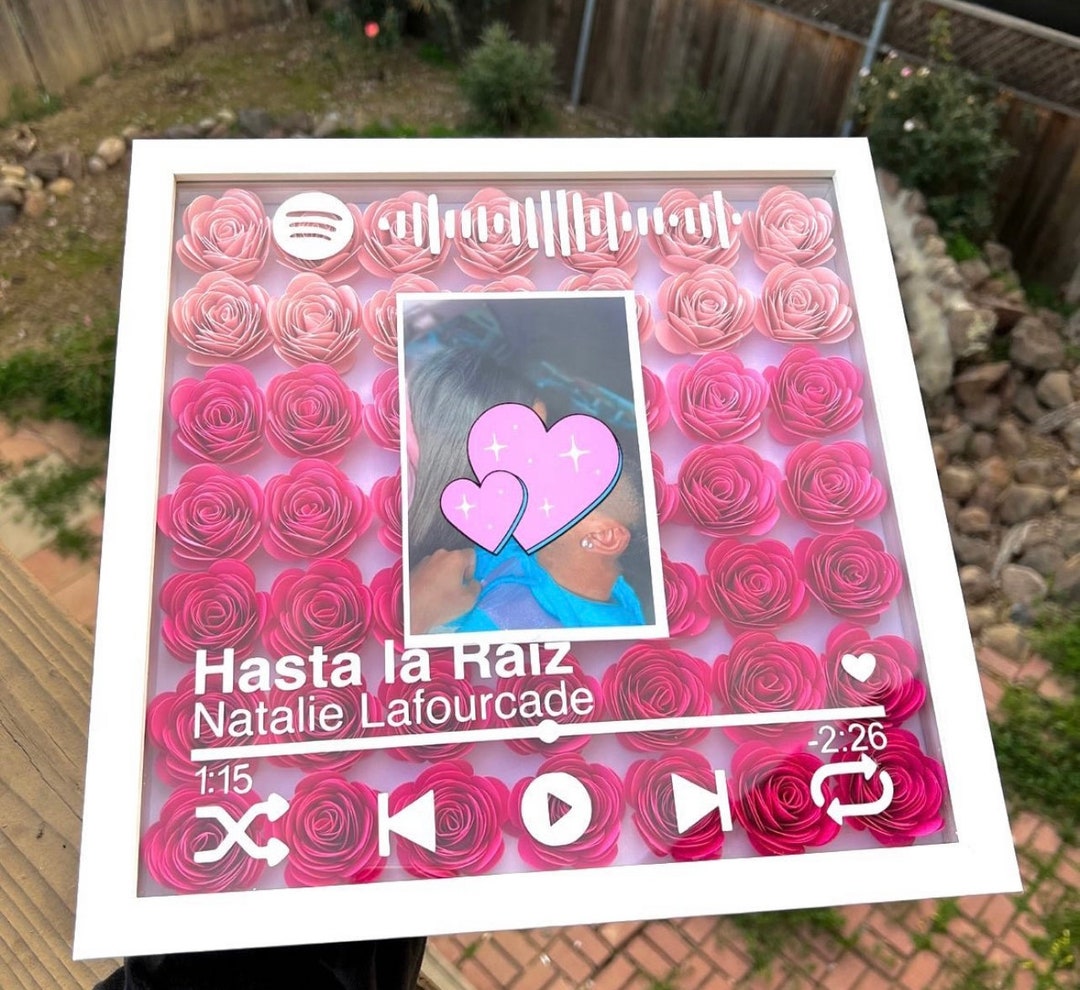 Spotify Shadow Box - Etsy