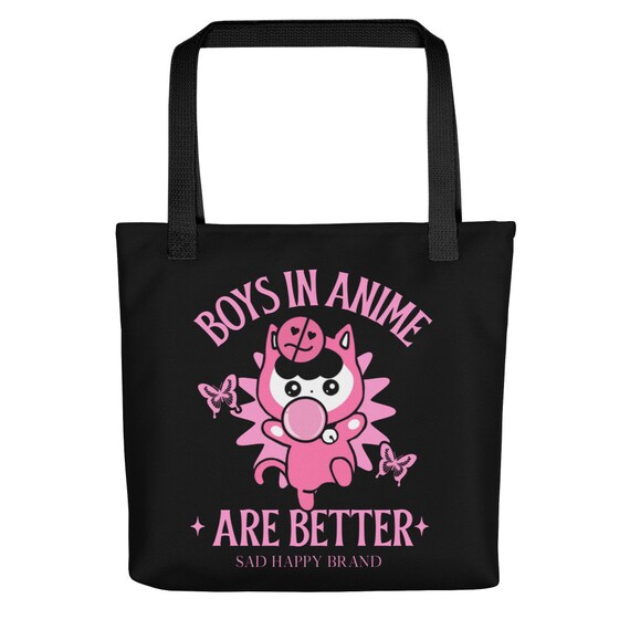 Unisex Anime Boys Character Tote Bag - Etsy