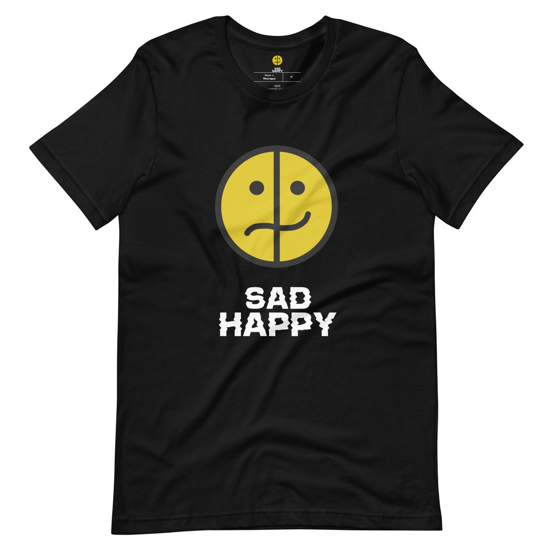 Sad Happy Logo Unisex T-shirt - Etsy