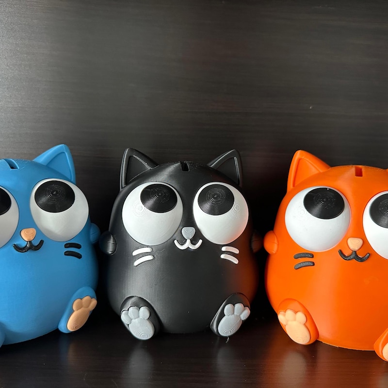 Cat Piggy Bank - Etsy