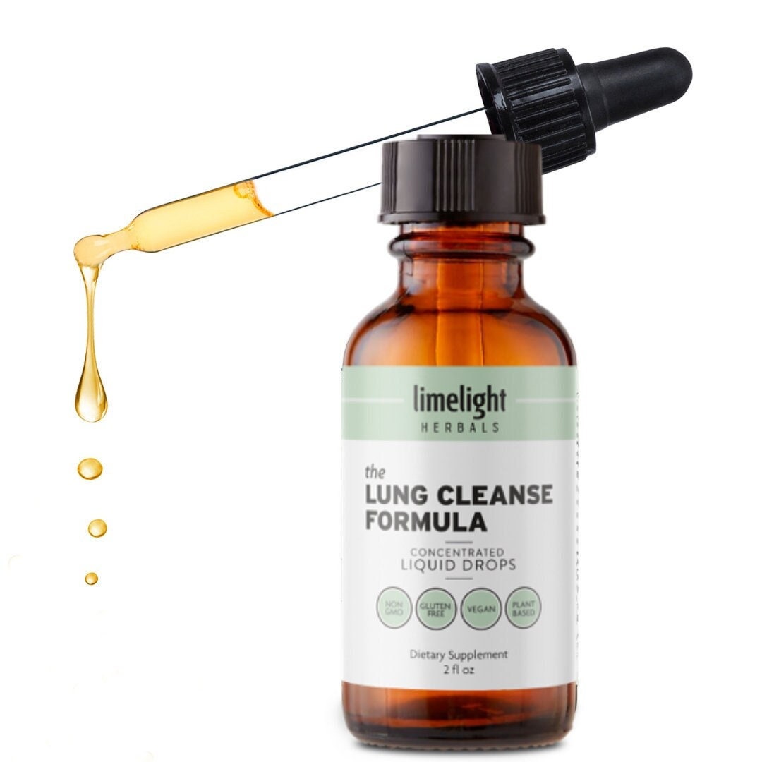 The Lung Cleanse Formula: Powerful Lung Detox Mucus Cleanse - Etsy