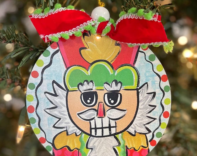 Traditional Nutcracker Ornament - Etsy