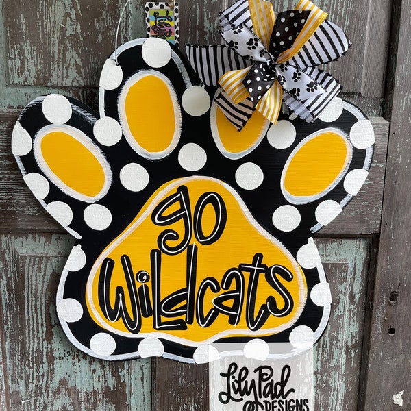 Paw Door Hanger - Etsy