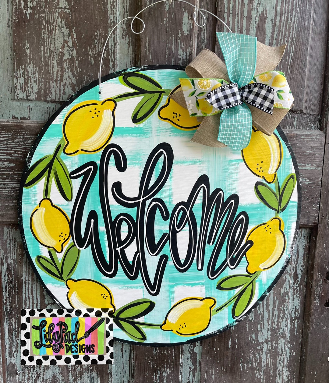 Lemon Circle Template - Etsy
