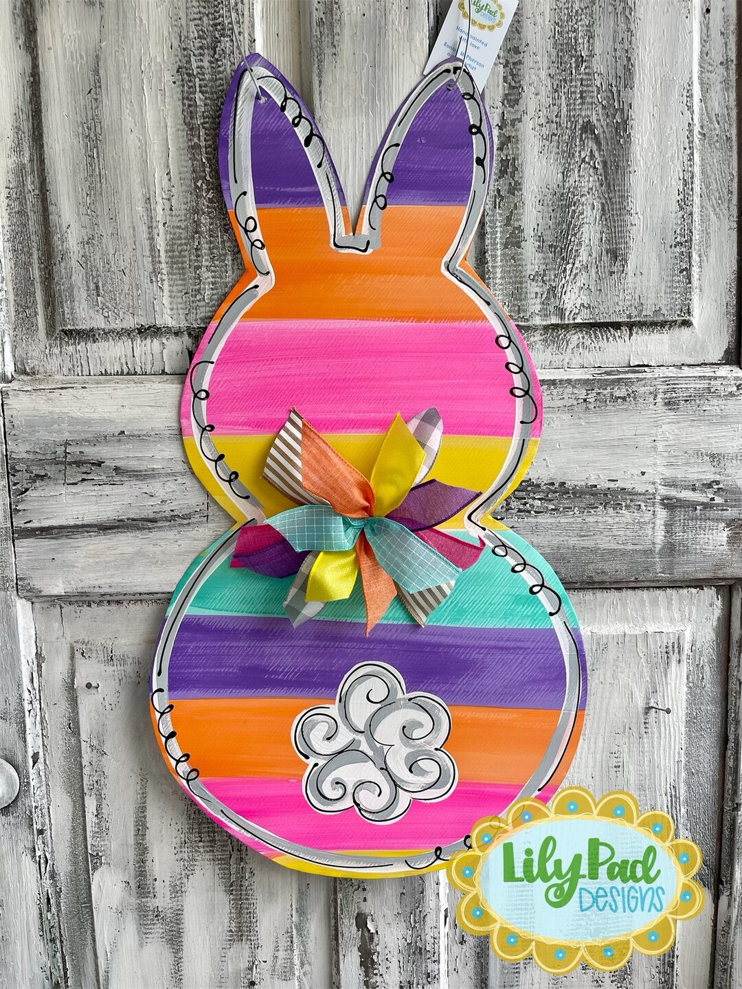 Bright Bunny Template - Etsy