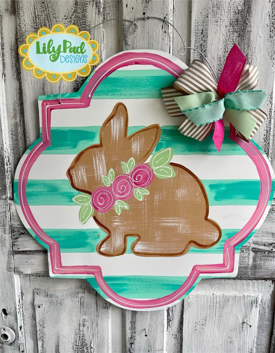 Brown Bunny Template - Etsy