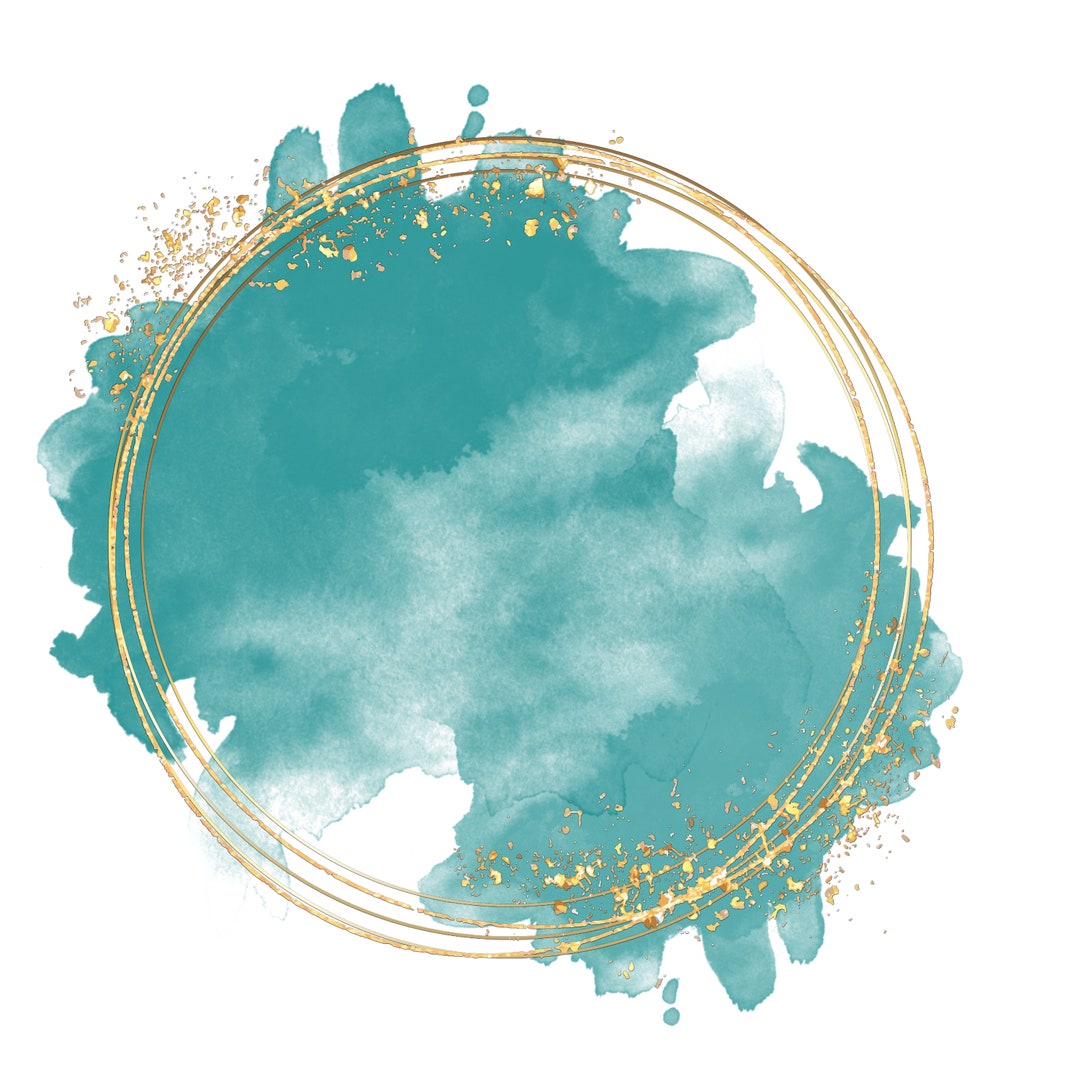 Logo Background Png, Green Watercolor Png. - Etsy