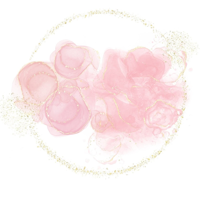 Watercolor Background Png | Pink Alcohol Ink Png, Pink & Gold ...