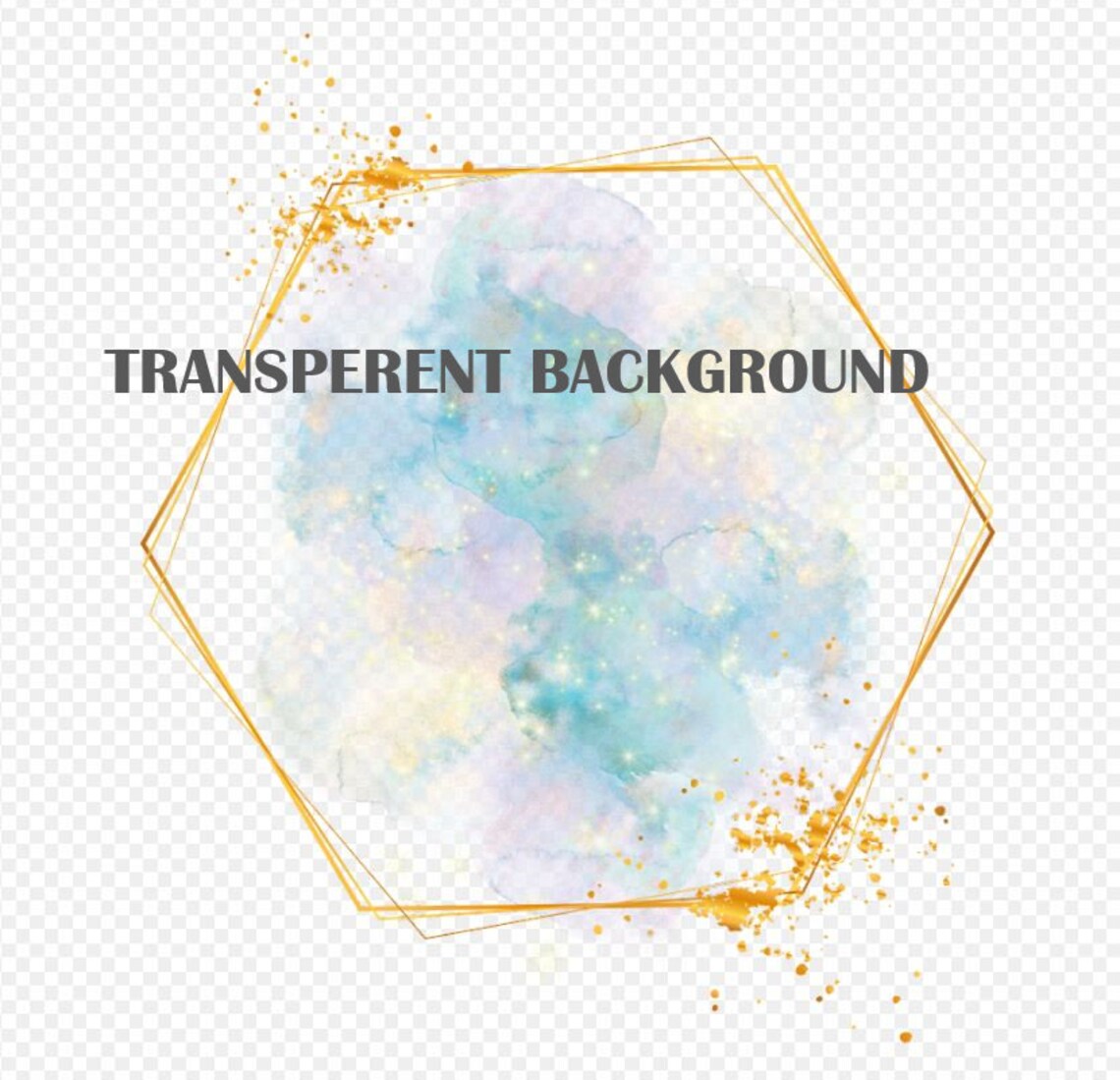 Logo Background Png, Blue Brush Stroke Png - Etsy