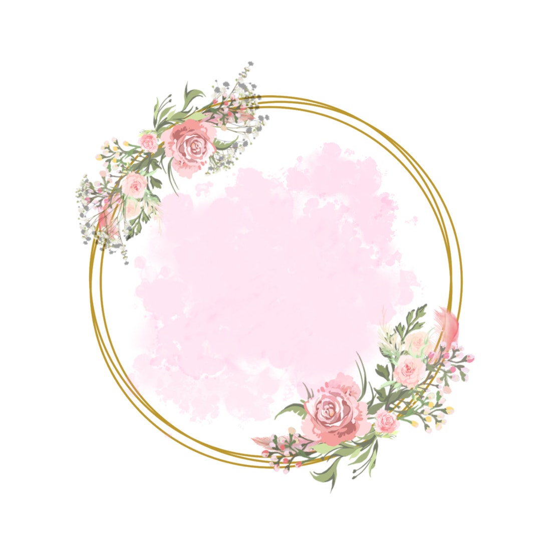 Logo Background PNG | Pink Watercolor PNG - Etsy UK