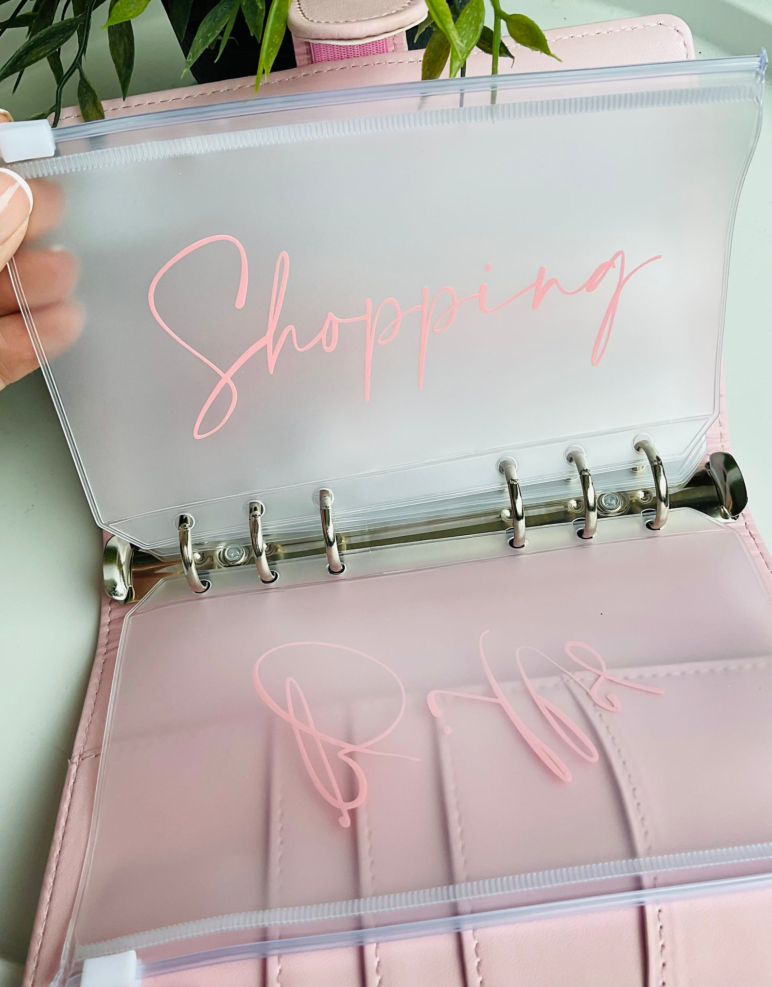 Budget Binder Money Wallet A6 Binder Cash Envelope Wallet - Etsy UK