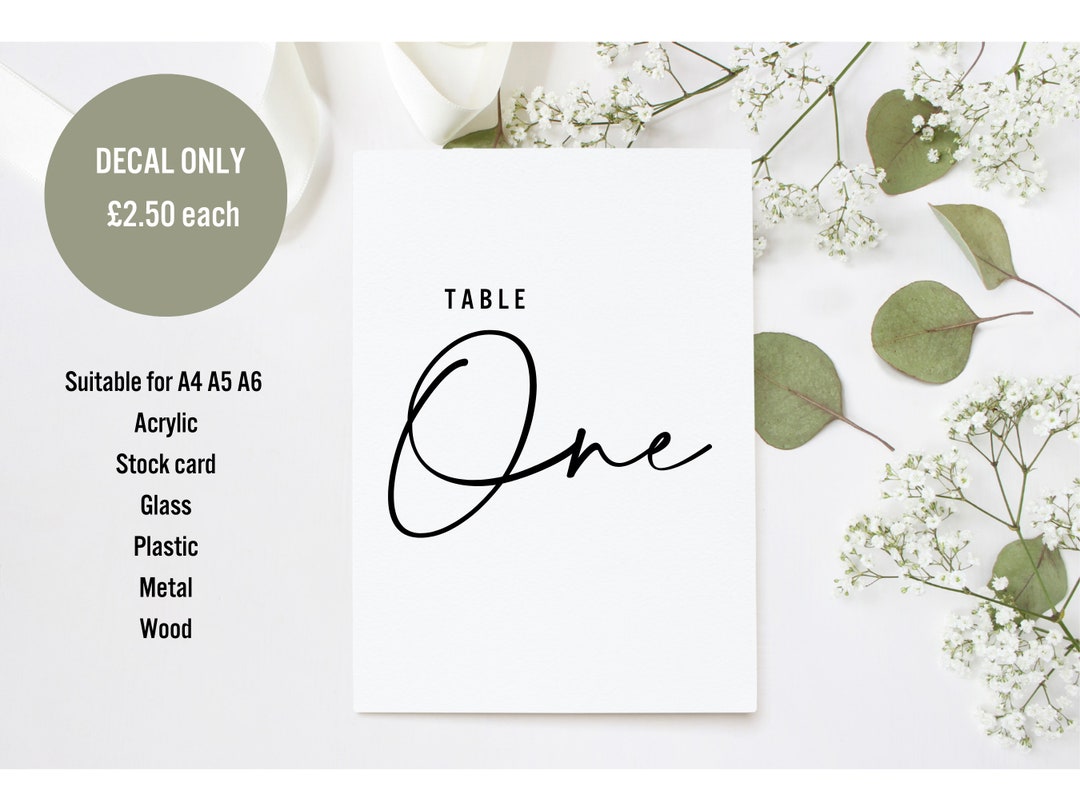 Handwritten Vinyl Lettering Calligraphy Stickers Name Vinyl Decals ...