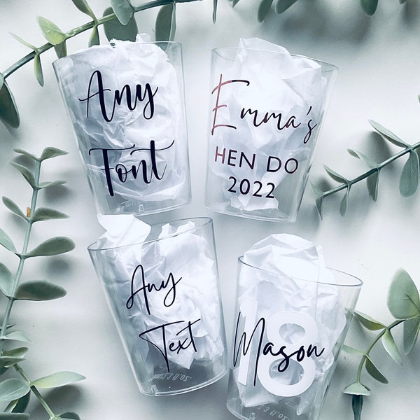 Custom Shot Glasses - Etsy UK