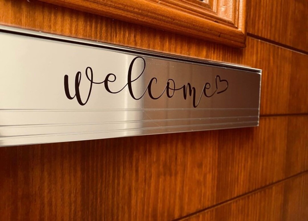 Mailbox Sticker, Letterbox Sticker, Custom Quote, Letterbox Decal, No ...