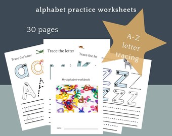 Alphabet Worksheets, Upper and Lowercase, Alphabet Printable Worksheets ...