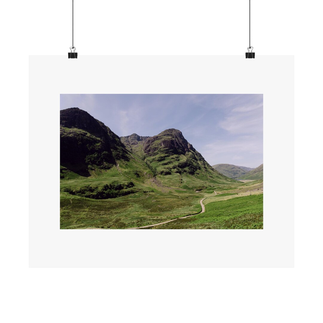 Matte Horizontal Posters Scotland Photography Wall Art Home Decor ...