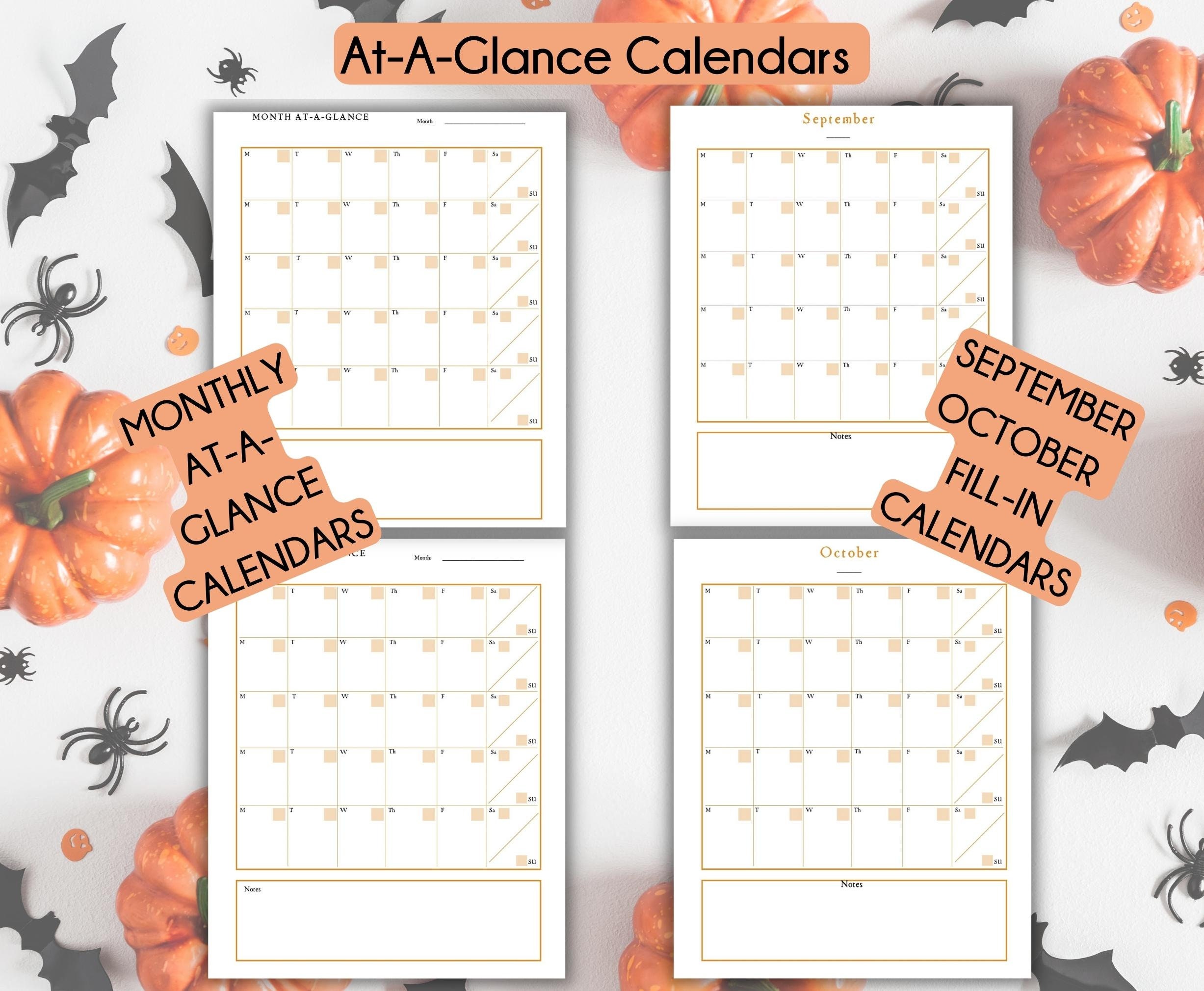 Printable Halloween Planner, Halloween Organizer, Holiday Planner ...