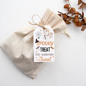 Halloween Favor Tags, Trick or Treat Tags, Printable Halloween Treat ...