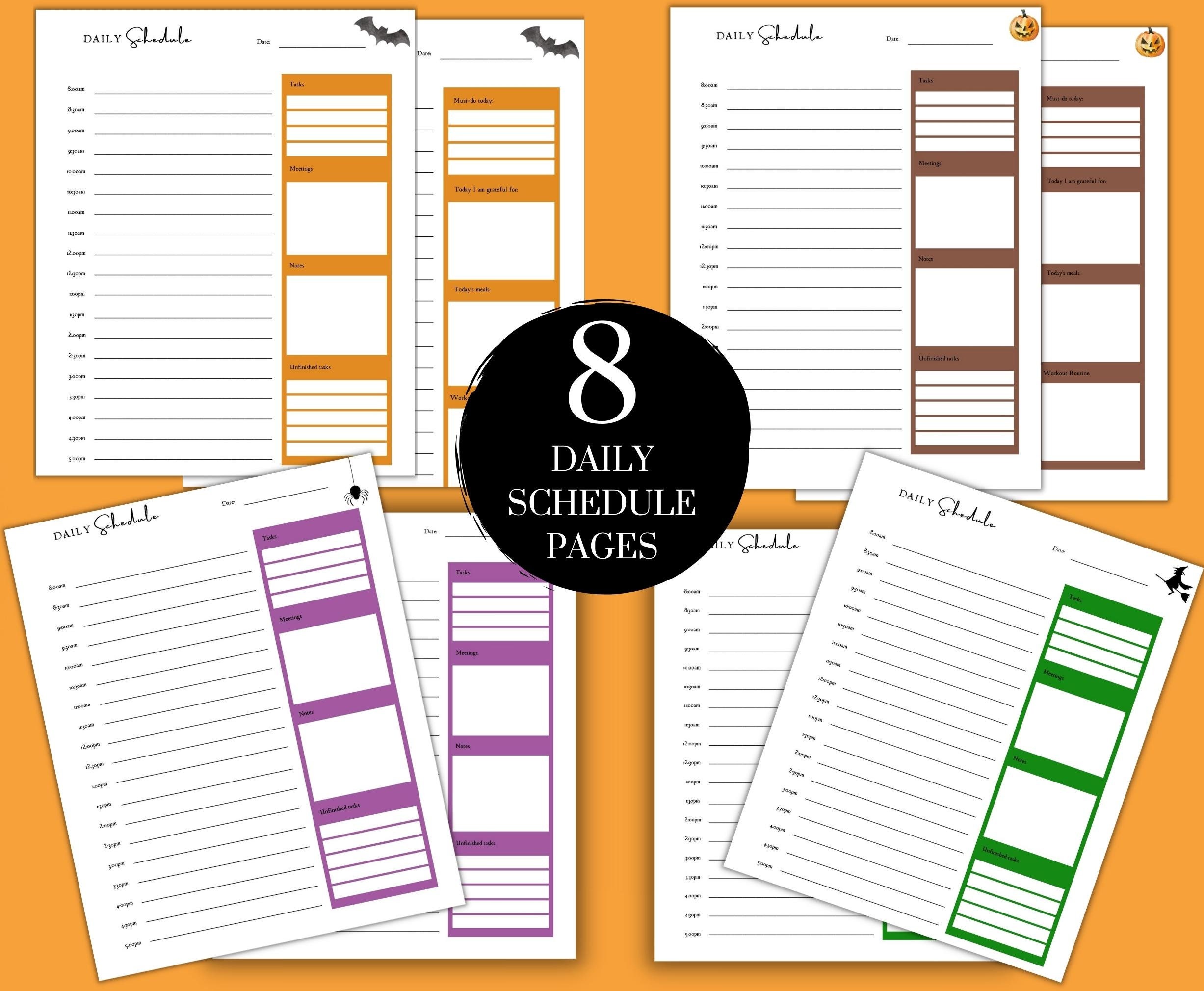 Printable Halloween Planner, Halloween Organizer, Holiday Planner ...