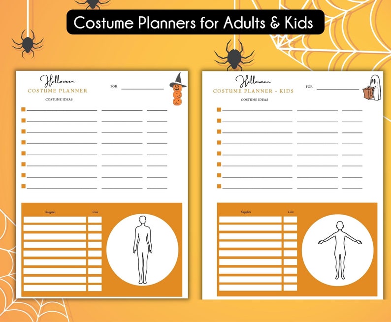 Printable Halloween Planner, Halloween Organizer, Holiday Planner ...