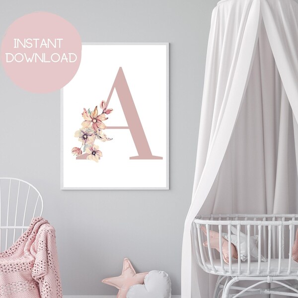 Initial Wall Decor - Etsy