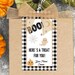 Halloween Favor Tags Trick or Treat Tags Printable Halloween - Etsy