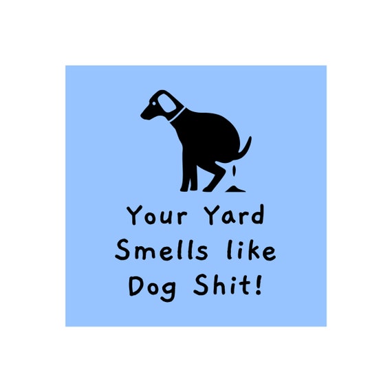 Anonymous Dog Poop Card - Etsy