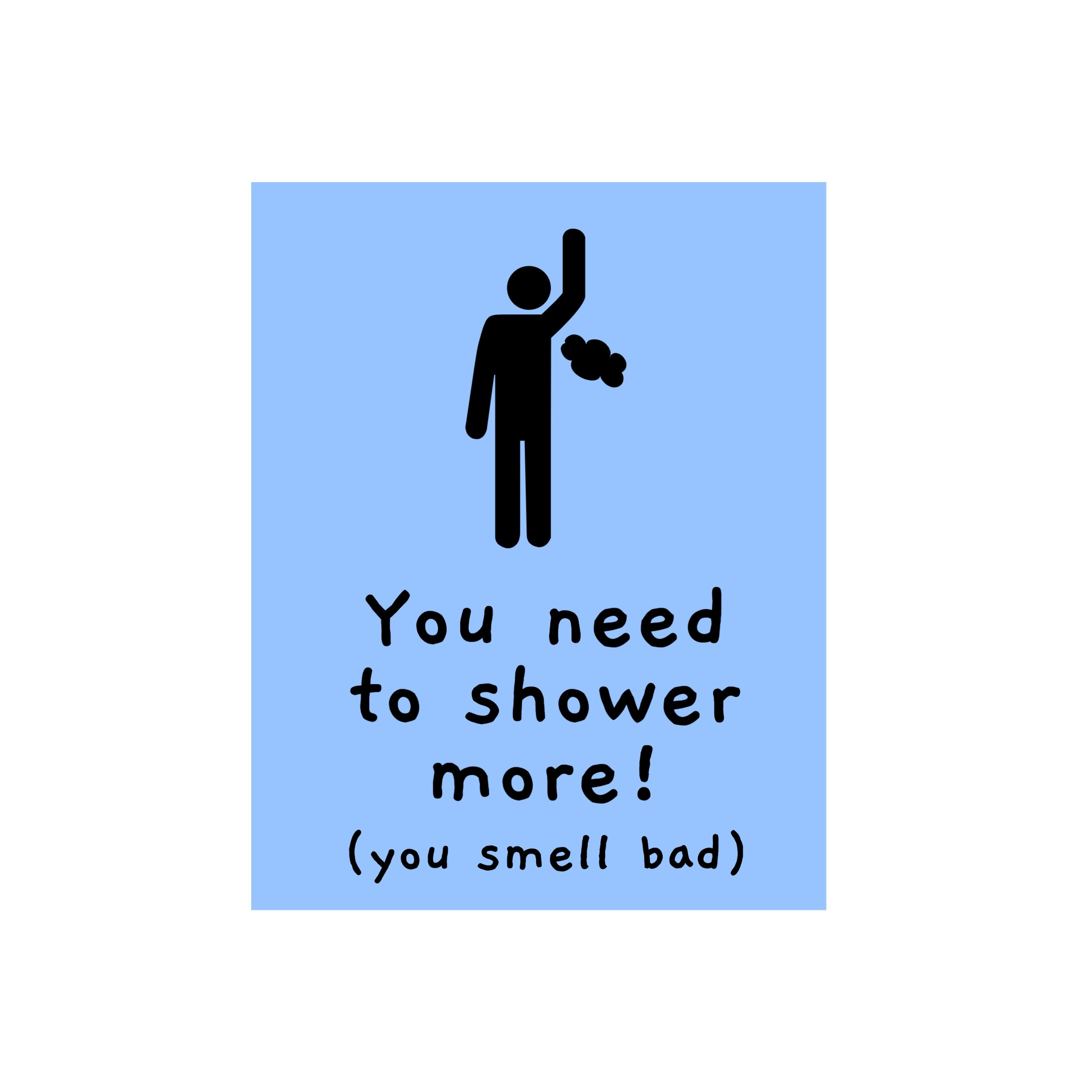 Anonymous Shower Card - Etsy