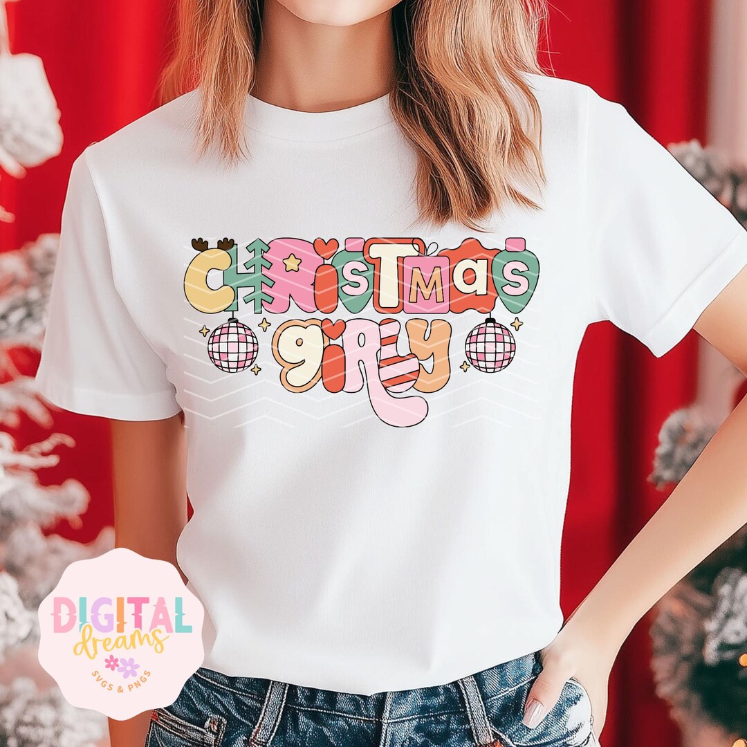 Christmas Girly Svg, Christmas Vibes Svg, Christmas Svg, Christmas ...