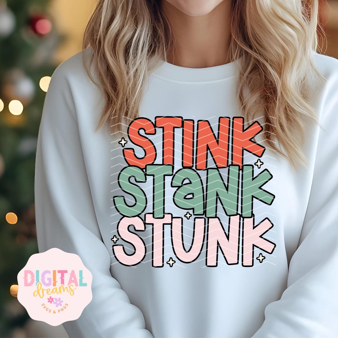 Stink Stank Stunk Svg, Christmas Vibes Svg, Christmas Svg, Christmas ...