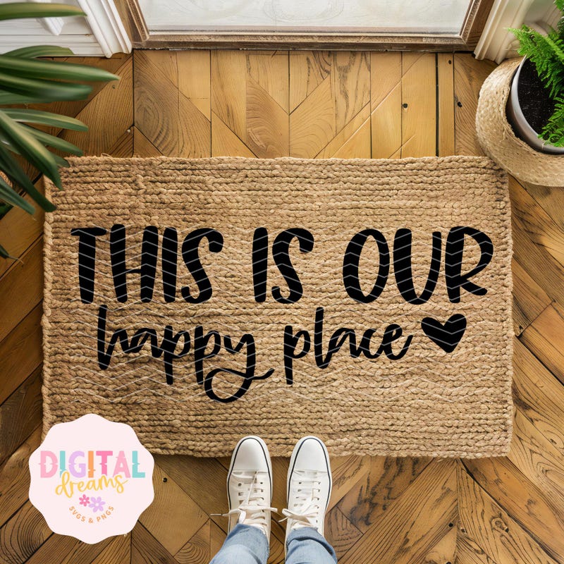 Our Happy Place Sign - Etsy