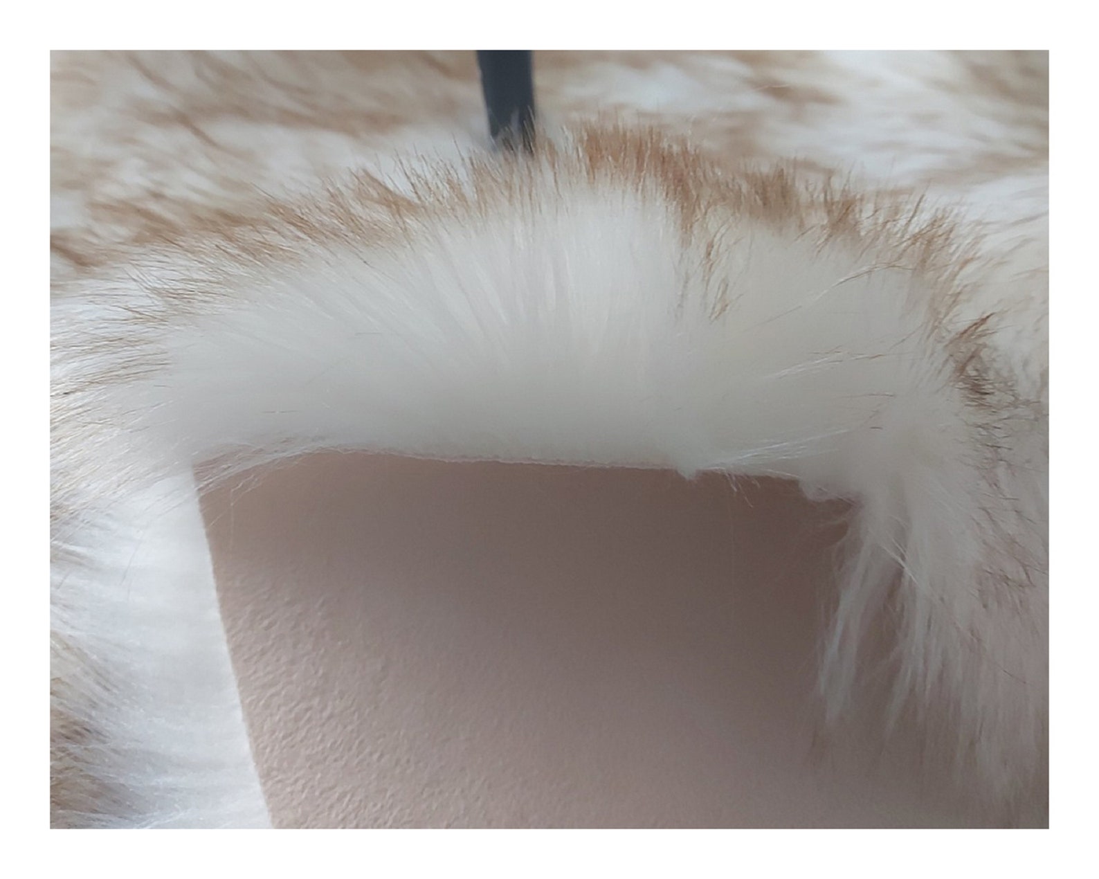 Faux Sheepskin BEAR Shape White-brown - Etsy