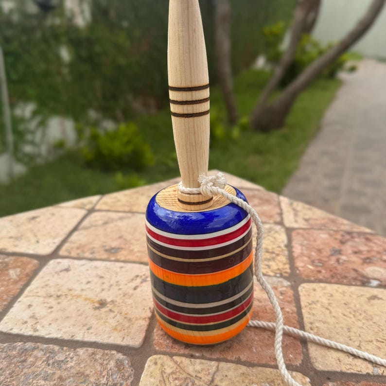 Handmade Mexican Balero | Traditional Mexican Wooden Toy | Sets of 5 ...