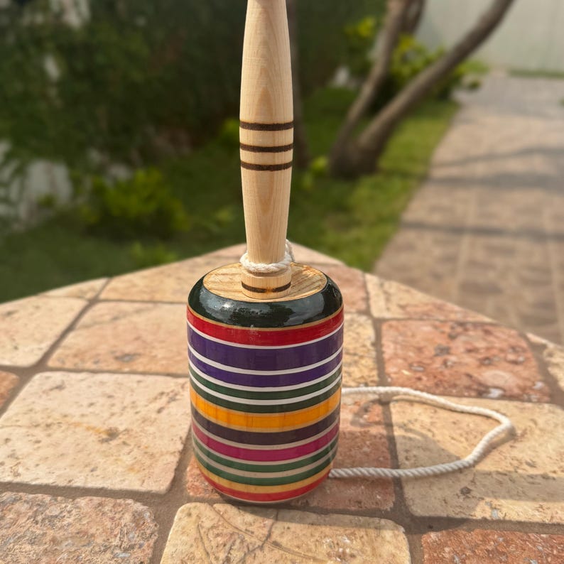Handmade Mexican Balero | Traditional Mexican Wooden Toy | Sets of 5 ...