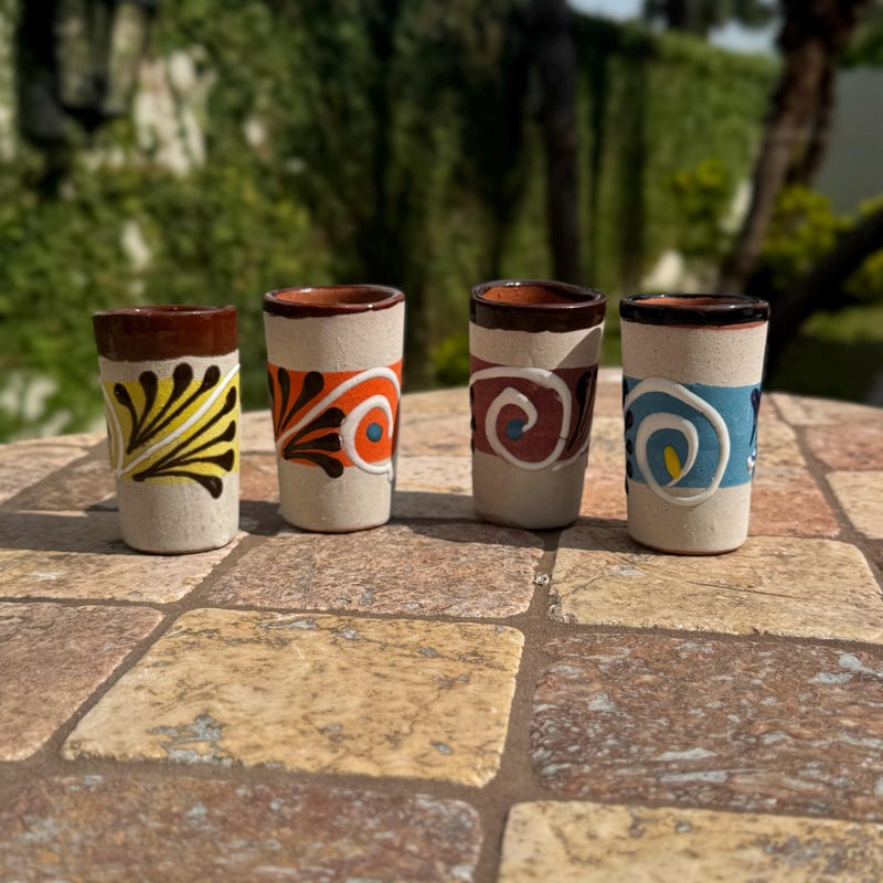 Ceramic Shot Glasses - Etsy