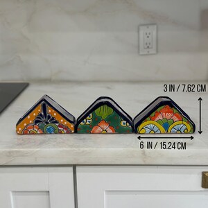 Talavera Napkin Holders | Handmade in Mexico | Perfect Table Decor ...