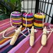 Mexican Wood Toy Balero Multicolor Handmade Authentic From Mexico ...