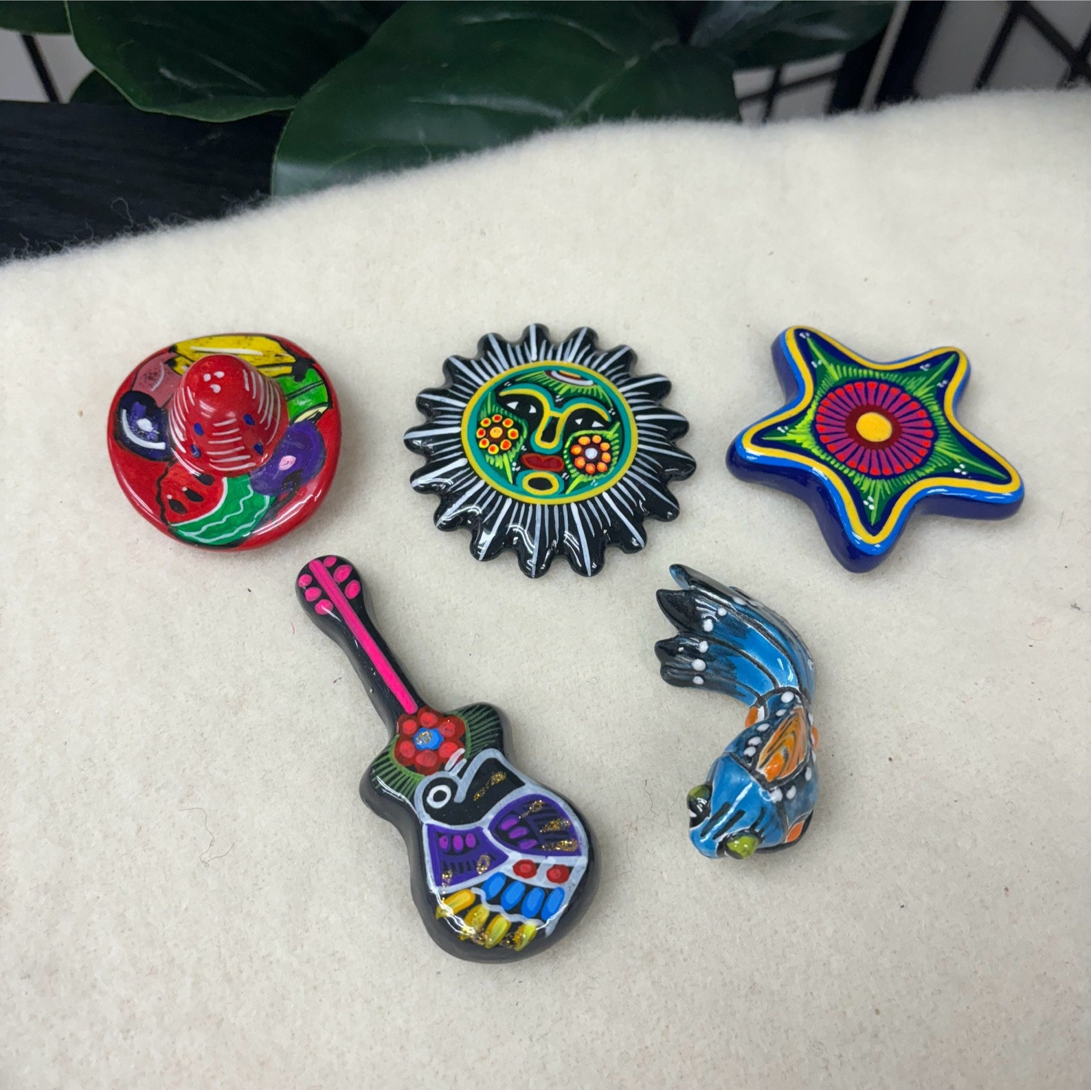 Mexican Talavera Fridge Magnet Cute Authentic Gift Hand Made and ...