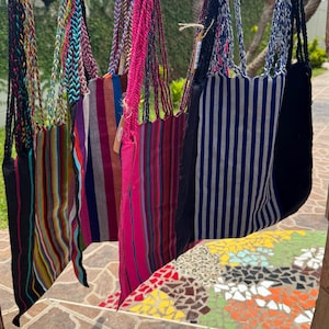 Mexican Tote Bag | Handmade in Mexico | Beach Tote | Colorful and ...