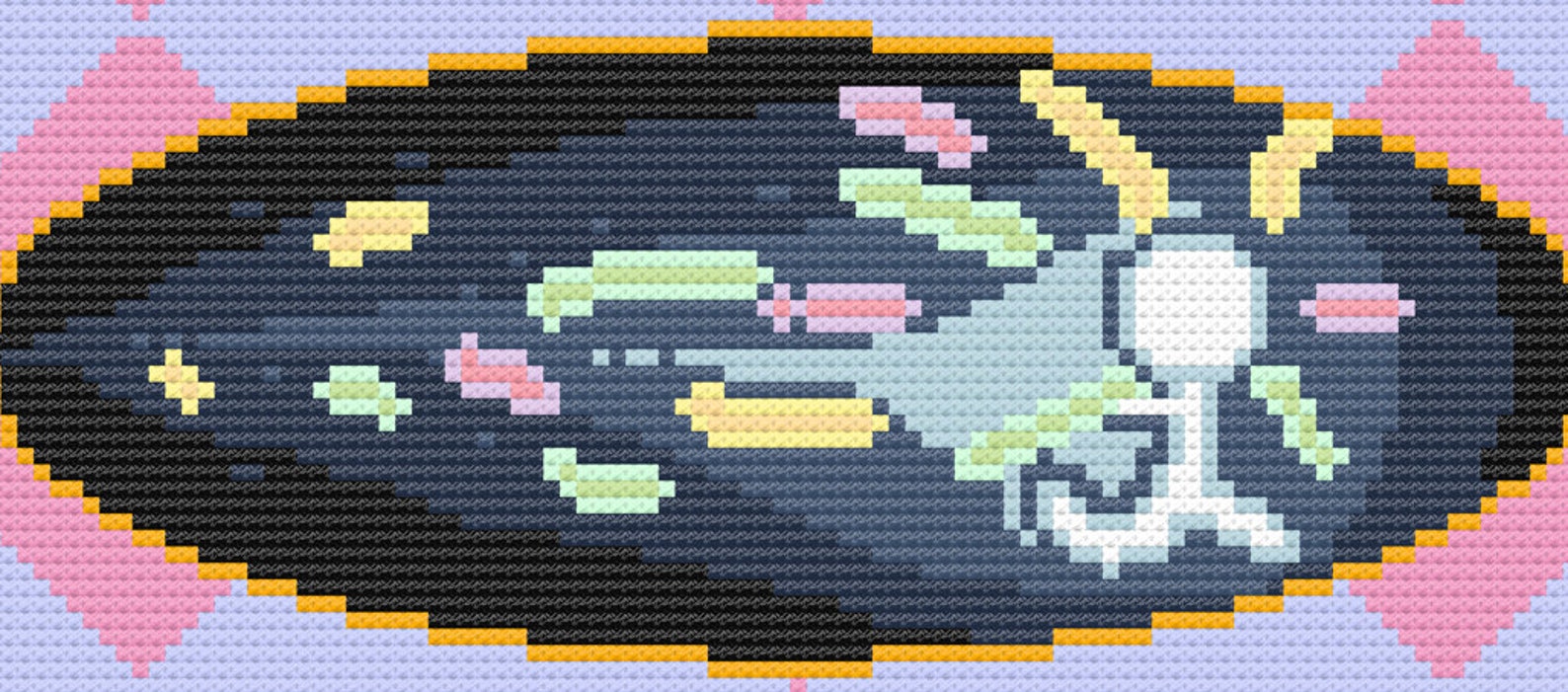 Howl's Moving Castle Star Sprite Cross Stitch Pattern - Etsy