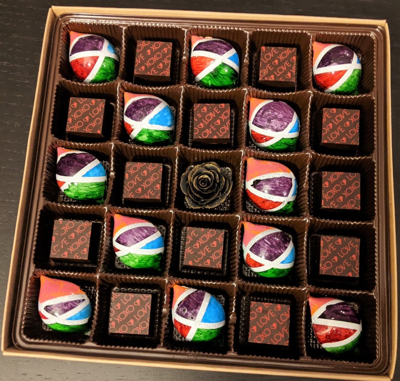 Custom Large Chocolate Box - Etsy