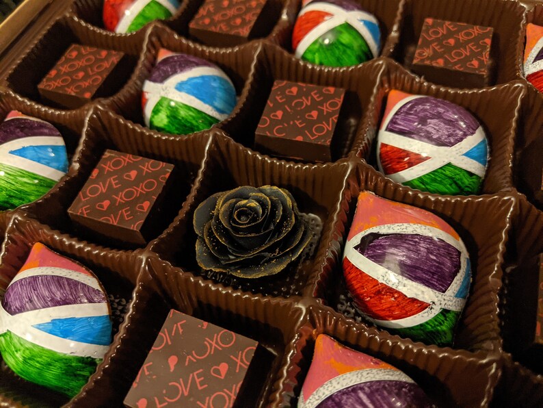 Custom Large Chocolate Box - Etsy