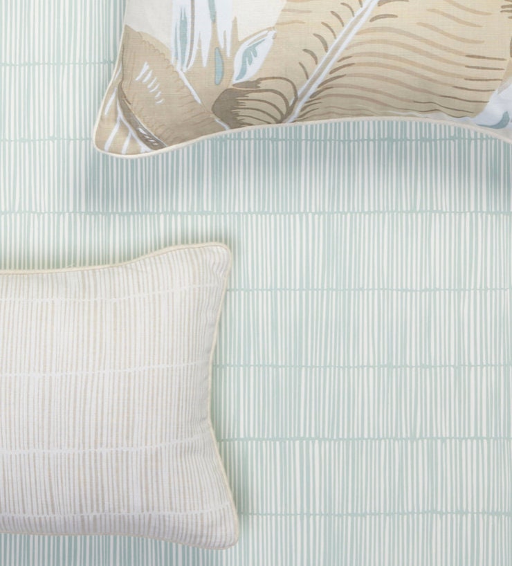 CW Stockwell, Cabana Belgian Linen in Seadrift - Etsy