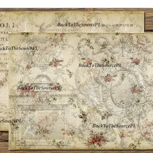 Paris Junk Journal Kit, French Vintage Paper, Journal Supplies ...