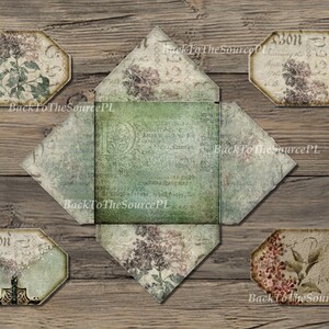 Old Junk Journal Kit, Grungy Leather Scrapbooks, Ephemera Pack, Vintage ...