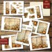 Autumn Junk Journal Fall Ephemera, Collage Sheet, Pumpkin Tags ...